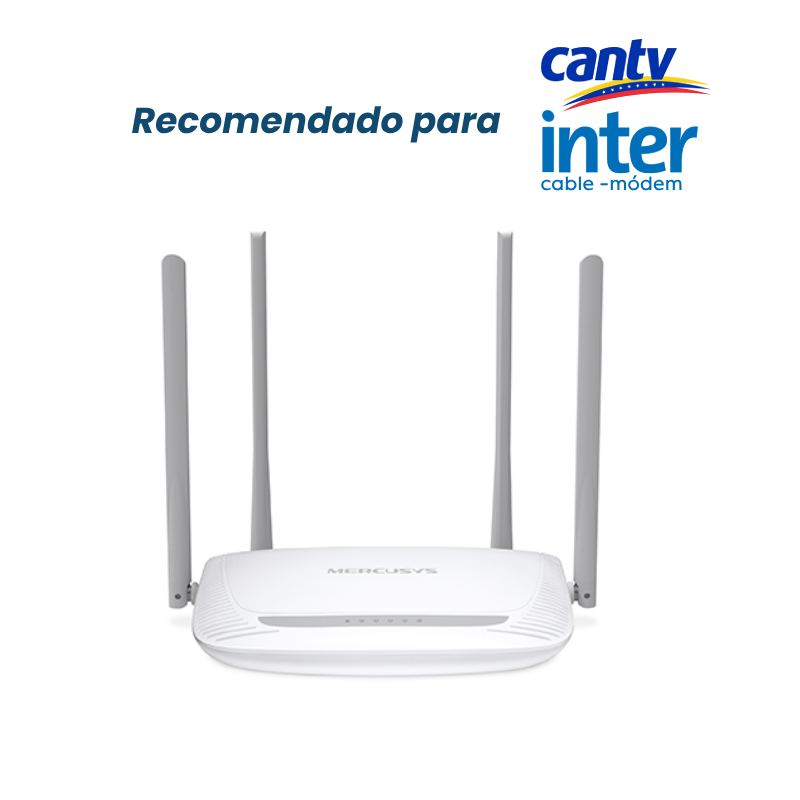 Router Mercusys MW325R: Wi-Fi confiable con CANTV o Inter